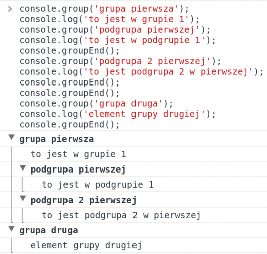 Konsola w Javascript | Glancu | Glancu.com